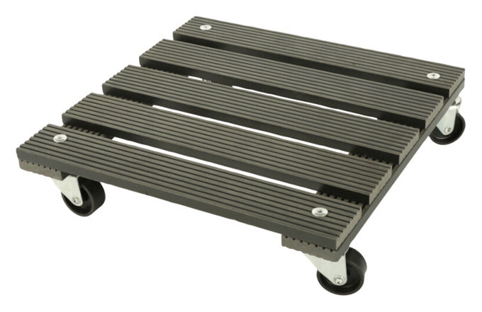 Siena Garden plant roller Wpc 30x30 cm anthracite brown