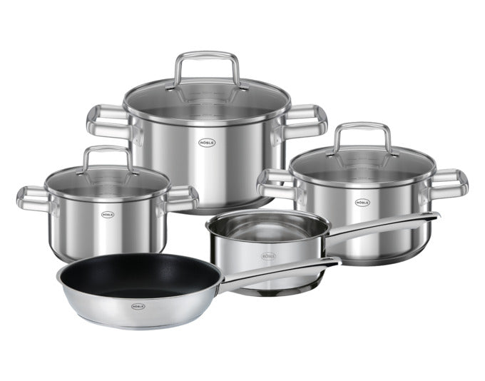 RÖSLE Moments Inox 5-piece cookware set – quality for your kitchen