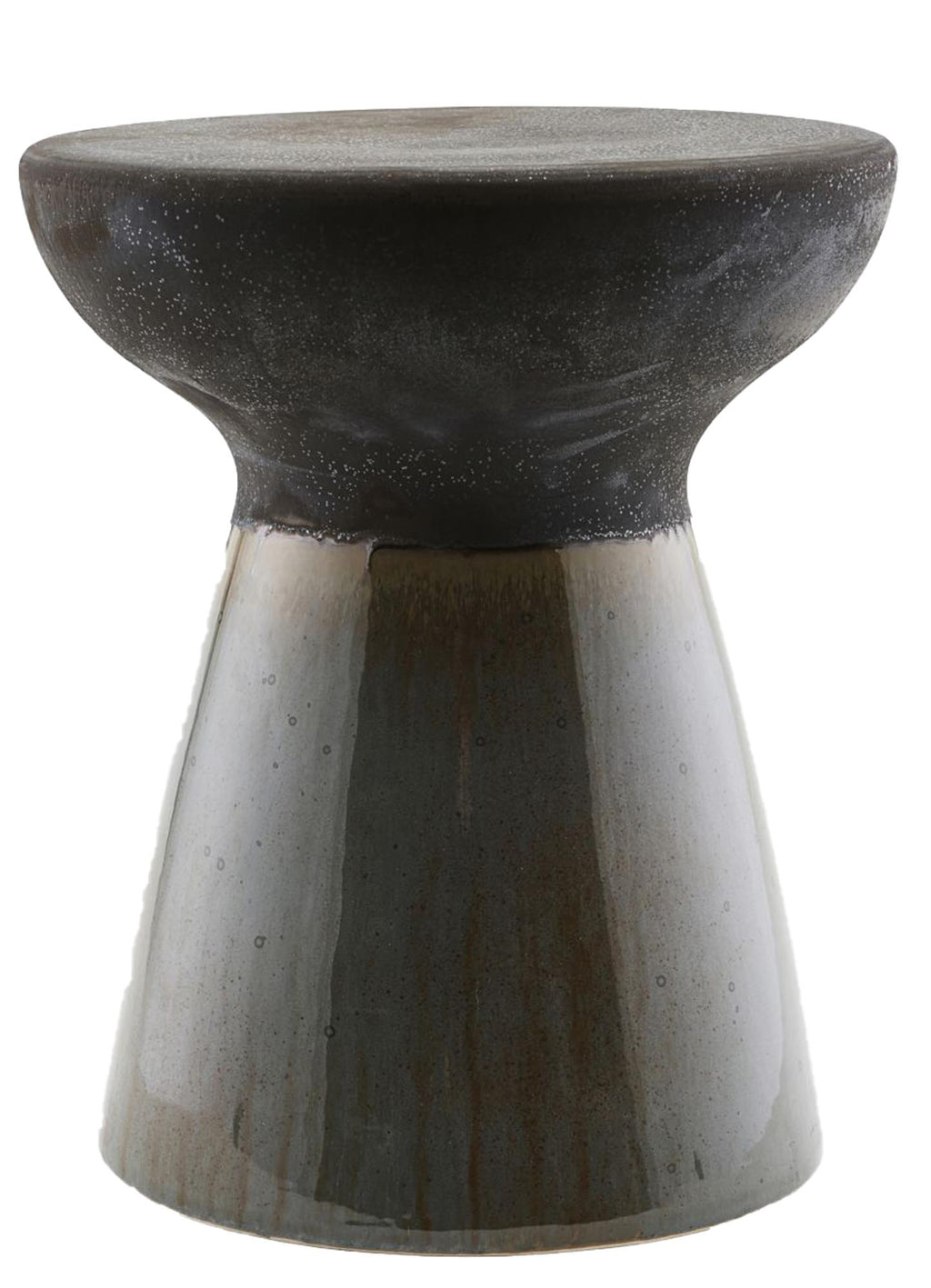 House Doctor Hocker, Pablo Grün/Braun D36cm x H43cm