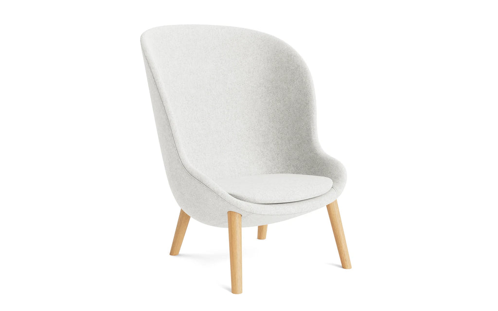 Normann Copenhagen Chaise longue Hyg haute chêne Hallingdal