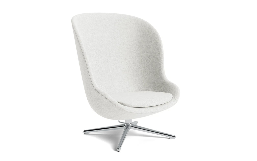 Normann Copenhagen Chaise longue haute Hyg avec base pivotante